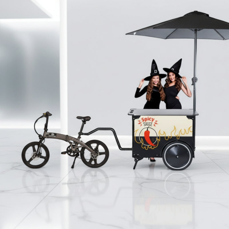 Mobile Food Carts, Coffee Bikes & AdBike Billboards | Bizz On Wheels