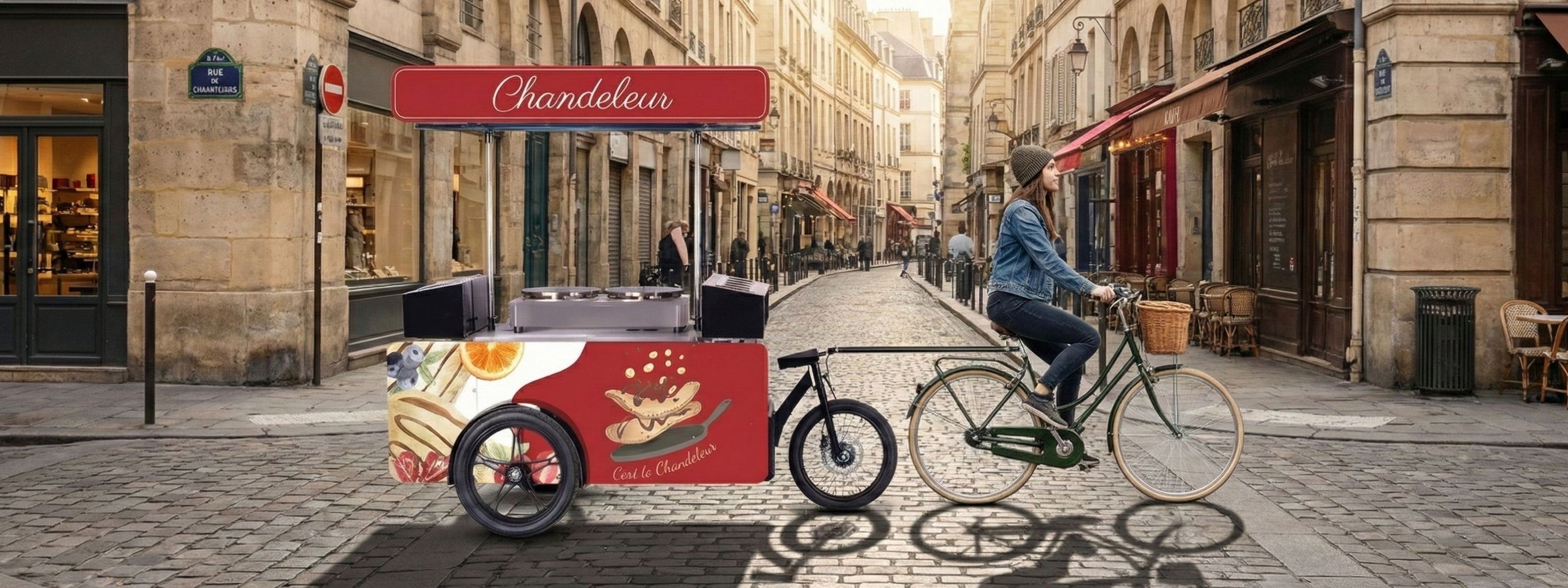 Mobile Food Carts, Coffee Bikes & AdBike Billboards | Bizz On Wheels